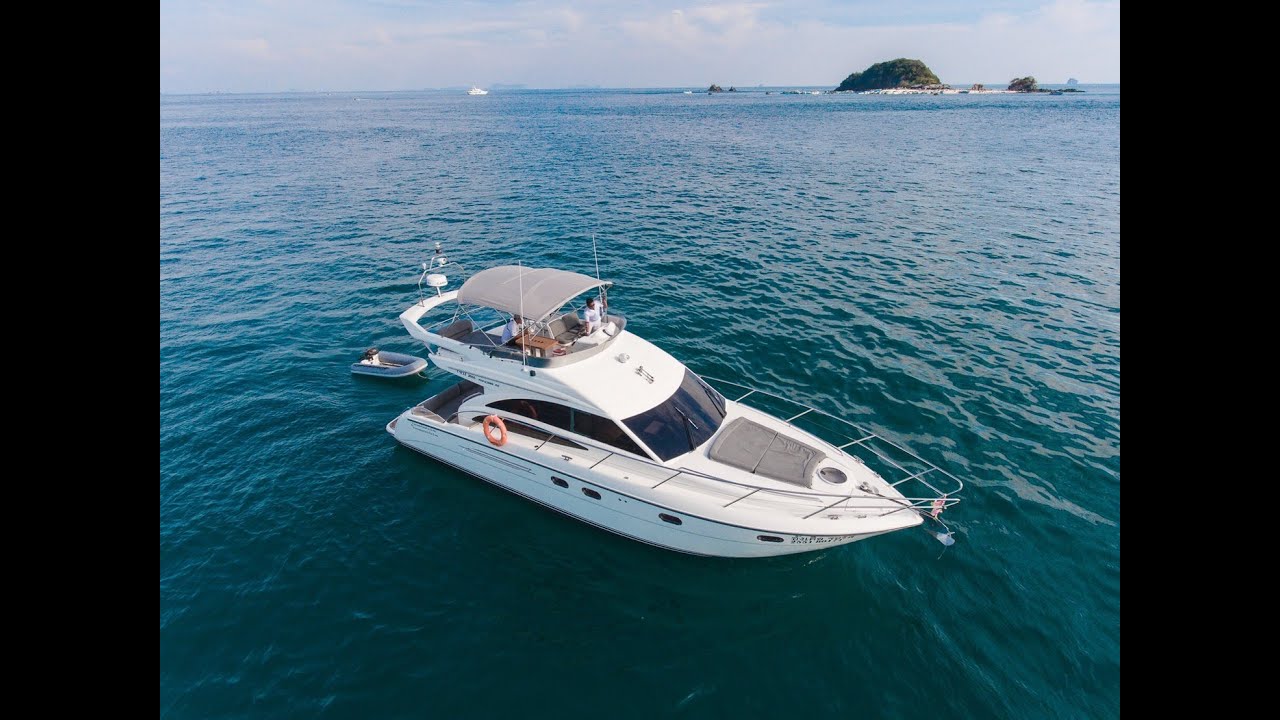 Princess 42 – Uncle Joss available for charter in Phuket - YouTube