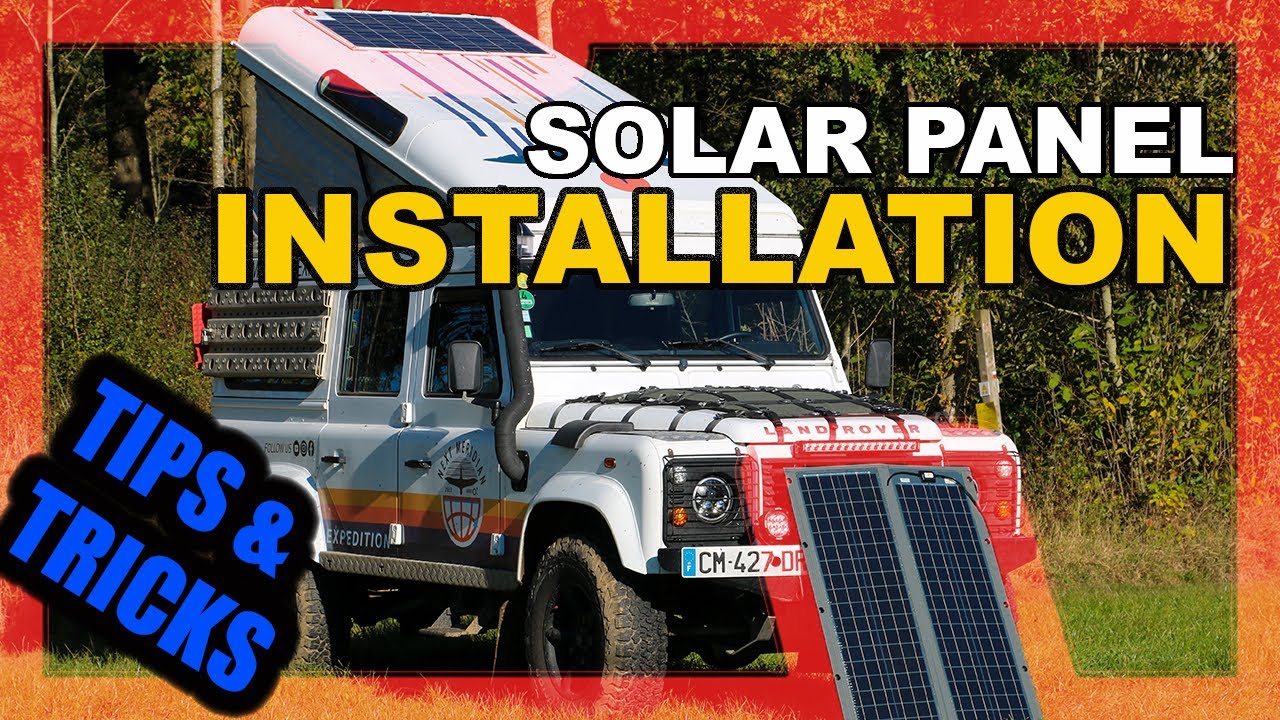 Solar Panel Charging Systems & Installations for Overland Adventure ...