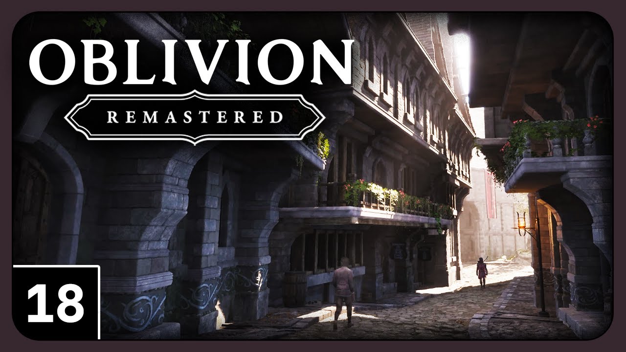 Oblivion Remaster Gameplay part 18 - Skingrad At Last - YouTube