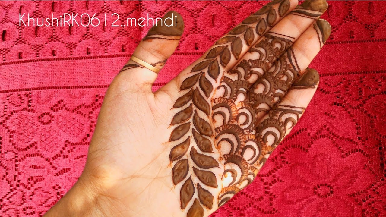 Leaves Mehndi Design How To Make Mehndi Design mehndi leaves-mehndi-design-how-to-make-mehndi-design-mehndi