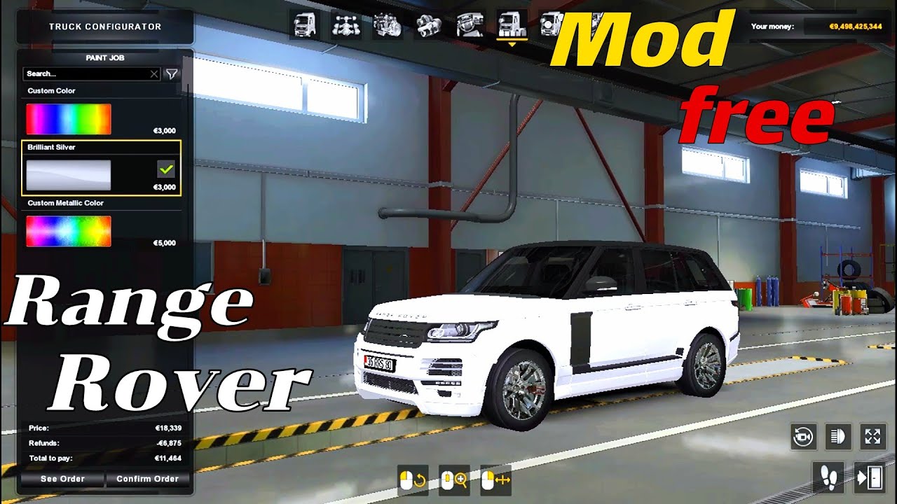 Review mod car Range Rover by MerTR v1.36 free - YouTube