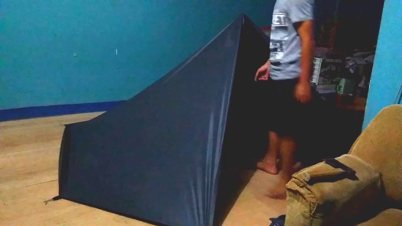 membuat tarp tent menggunakan flysheet 2x3 meter dengan 8 loop | create A tarp tent from A ...