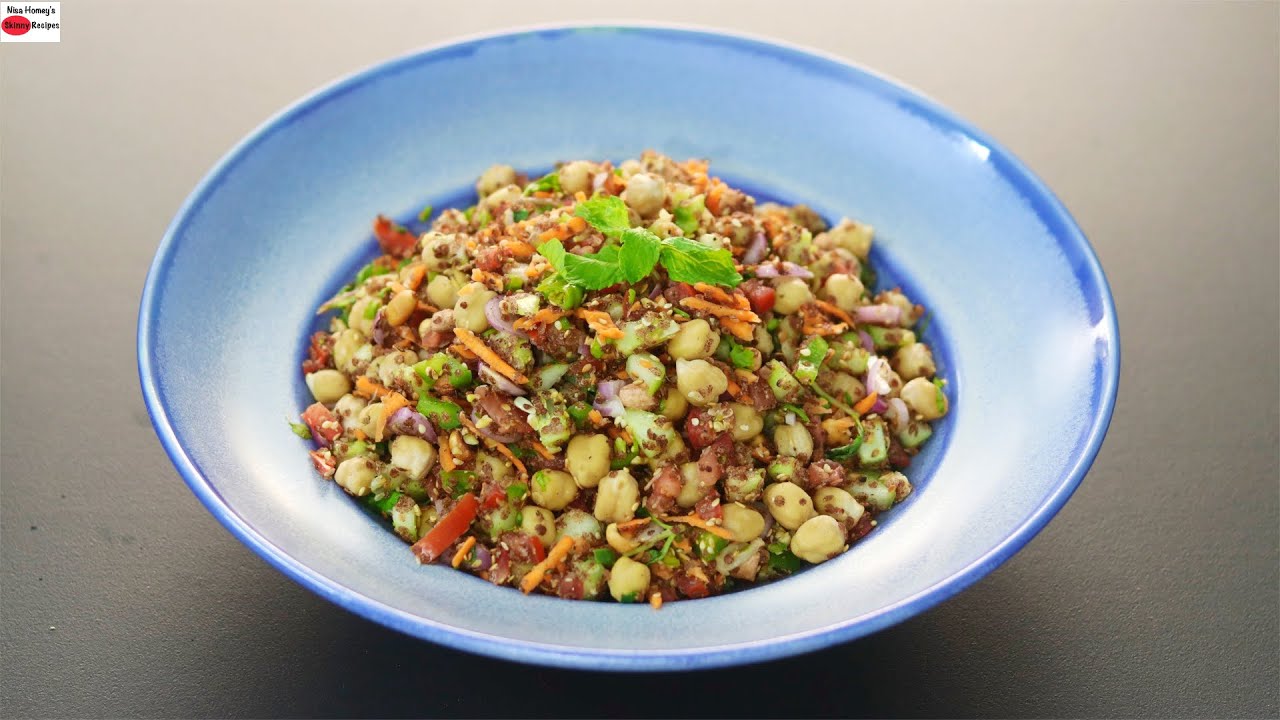 High Protein Weight Loss Salad Recipe For Dinner - PCOS Diet Plan To ...