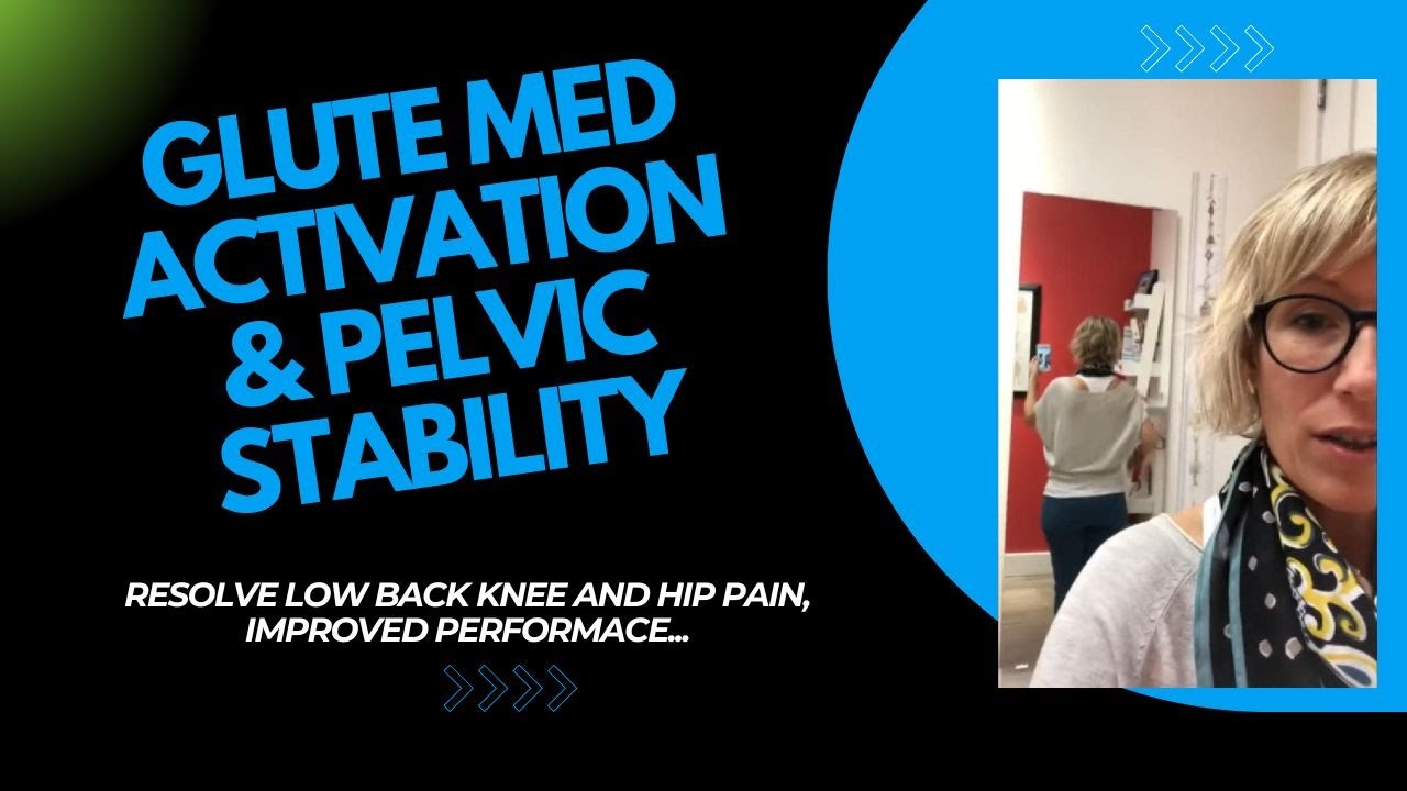 Glute med activation and pelvic stability - YouTube