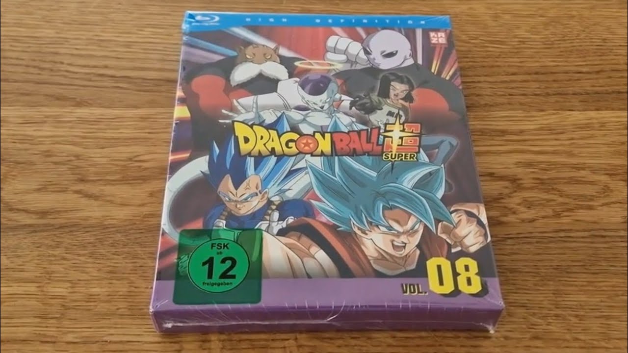 Unboxing: Dragonball Super Vol. 8 (Blu-Ray) - YouTube