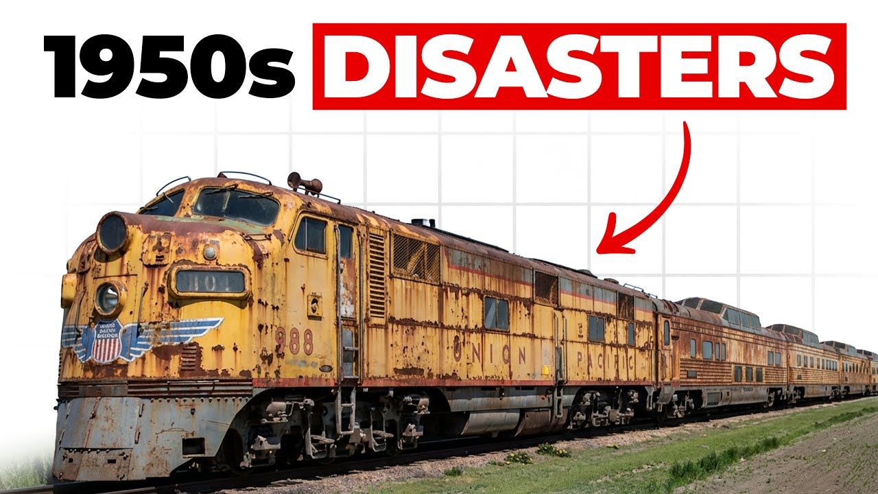 20 WORST American Locomotives From The 1950s, Nobody Wants Back! - YouTube