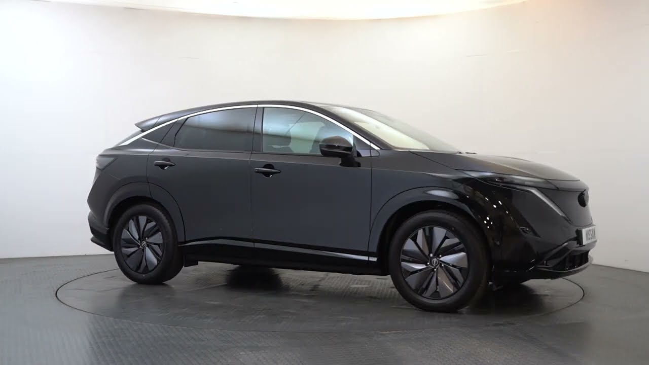 Stunning All-New 100% Electric Nissan ARIYA Advance 63KW in Pearl Black ...