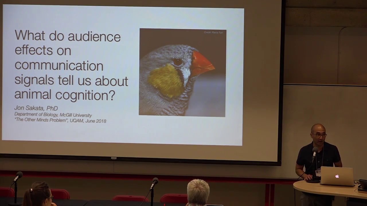 June 26 - 2:00 PM - Jon Sakata: Audience Effects on Communication ...