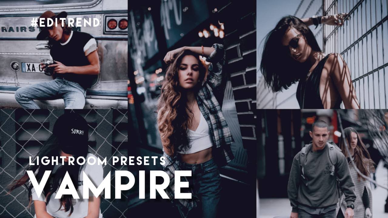 lightroom presets | vampire photo editing 2021 | Editrend - YouTube