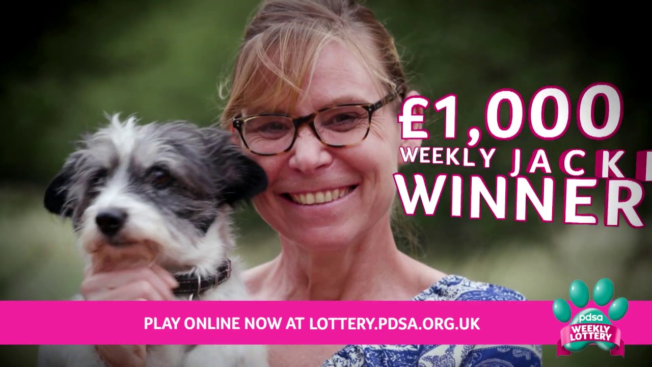 Play the PDSA Weekly Lottery today! - YouTube