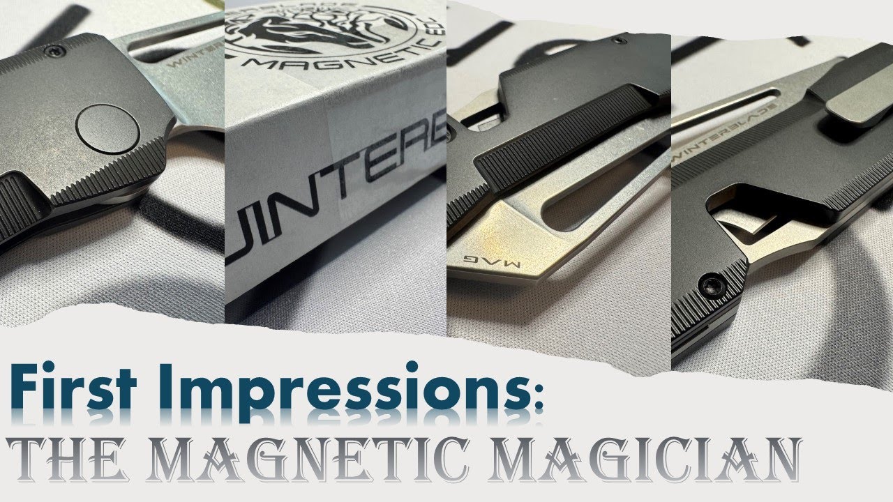 Winterblade Co Factor 8ight | Black PVD Ti | Magnacut - YouTube