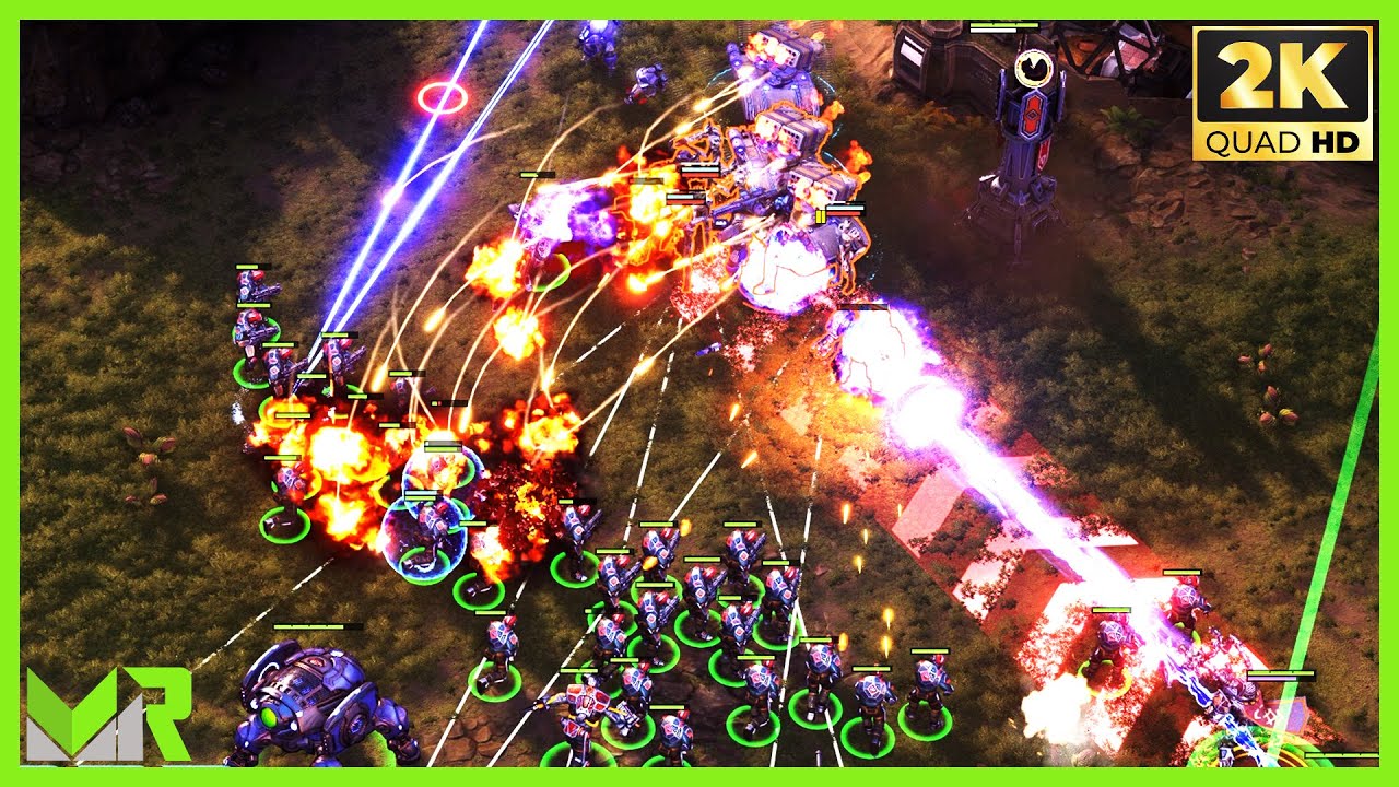 NEW RTS ZEROSPACE | Legion VS Protectorate | 1v1 PVP Multiplayer ...