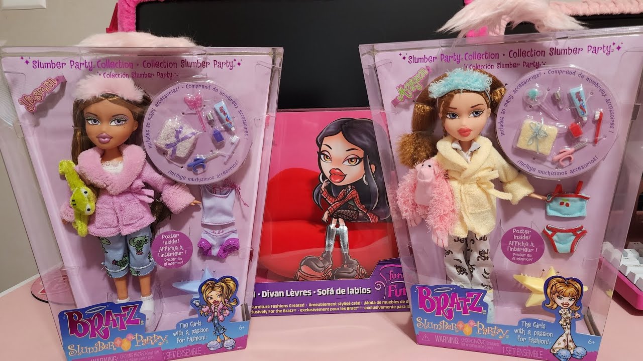 Bratz Slumber Party 2024 Reproduction & Lip Couch - Review & Unboxing ...
