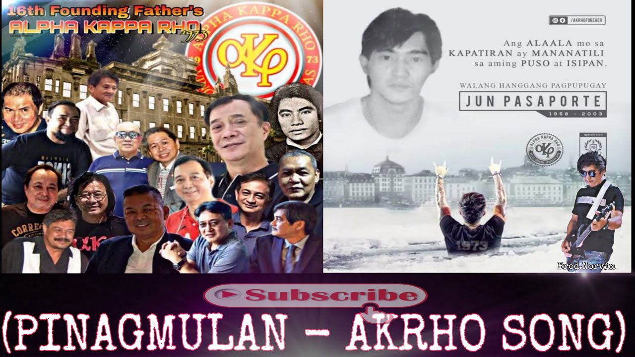 Pinagmulan (Akrho-Song) - YouTube