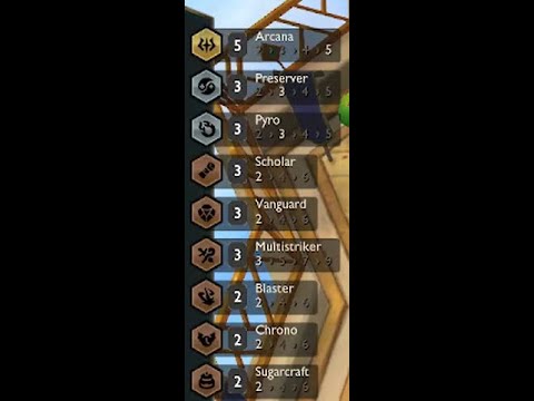 arcana emblem + Trait tracker + Stand United with 10 active traits 💪💪 ...