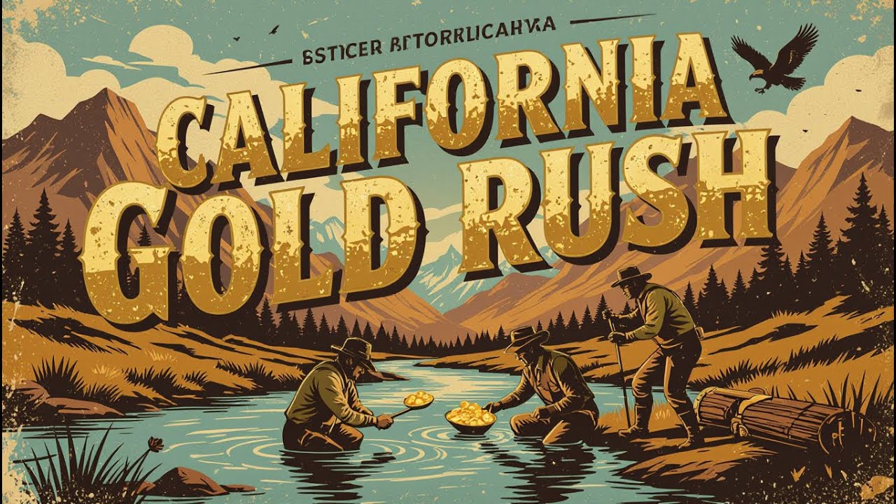 The Discovery of Gold in California and the Rush Westward - YouTube