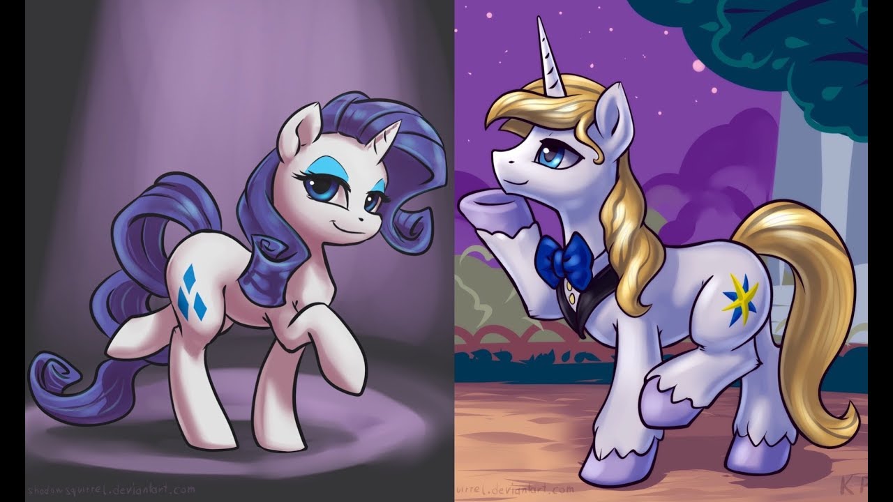 My Little Pony Rarity And Prince Blueblood