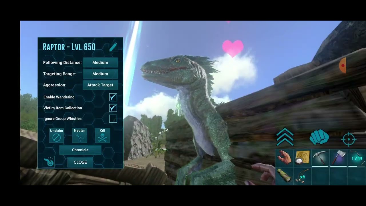 Ark Mobile brutal| starting our raptor family| season 3 - YouTube