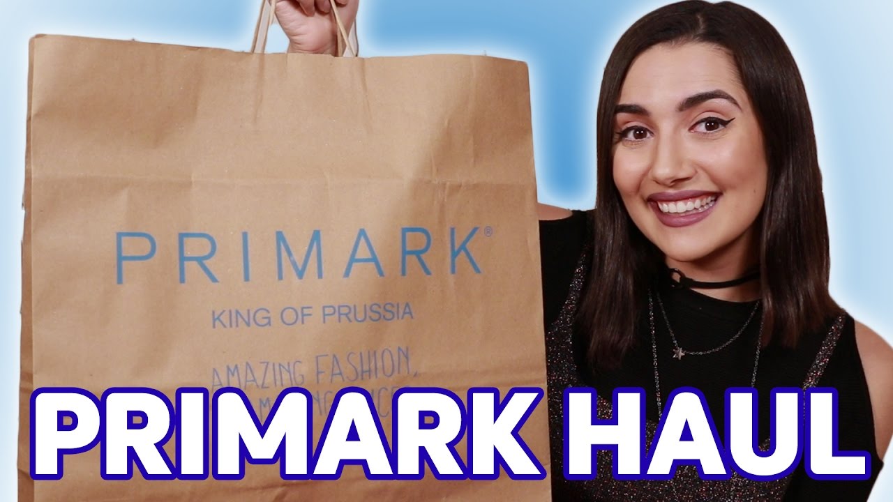My First Primark Haul - YouTube