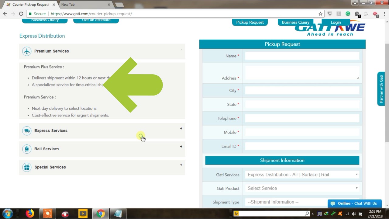 How to Send Courier/ Parcel direct from Home - YouTube