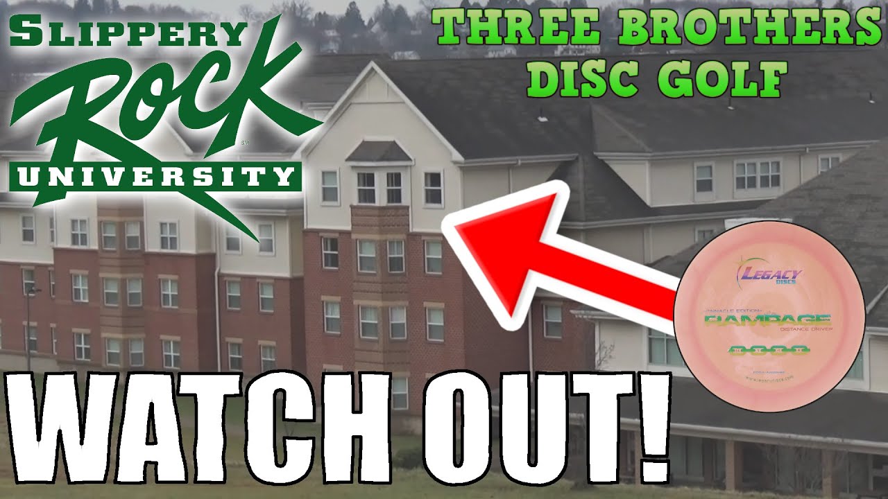 Launching Huge Drives! Three Brothers Disc Golf @ Slippery Rock (Greens ...