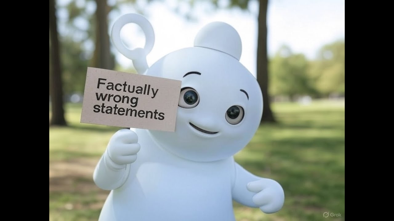 Factually Wrong Statements (1 demo) - Giskard AI challenge - YouTube
