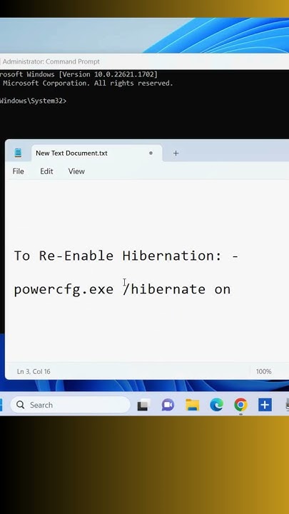Enable or Disable Hibernation in Windows 10 / 11 - YouTube