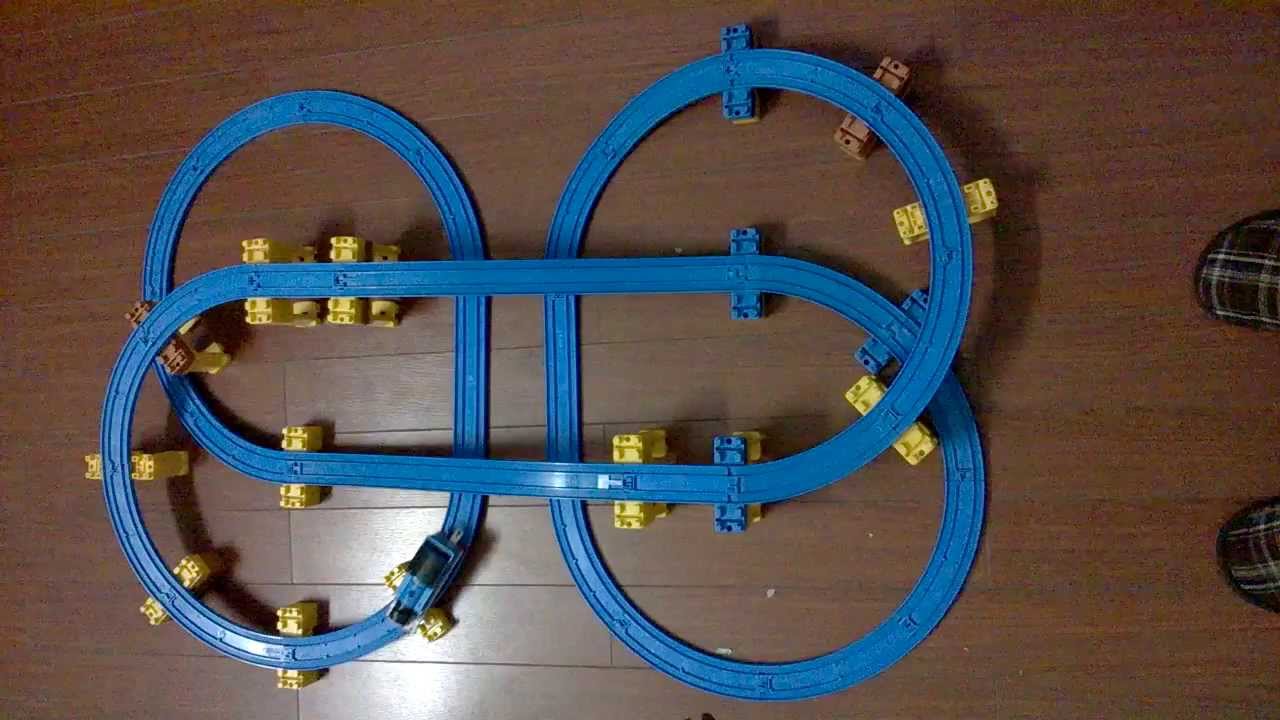 Plarail train layout no2 - YouTube