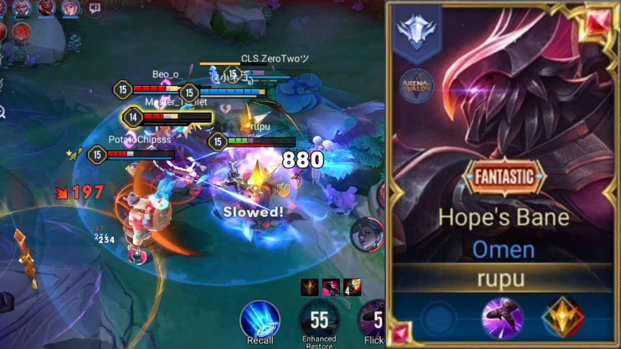 .AoV : OMEN PRO GAMEPLAY | SOLO LANE | - ARENA OF VALOR - YouTube