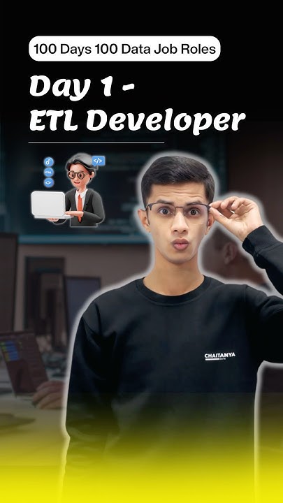 Day 1: ETL Developer | 100 Days 100 Job Roles in Data Field #datascience #dataanalytics #ai ...