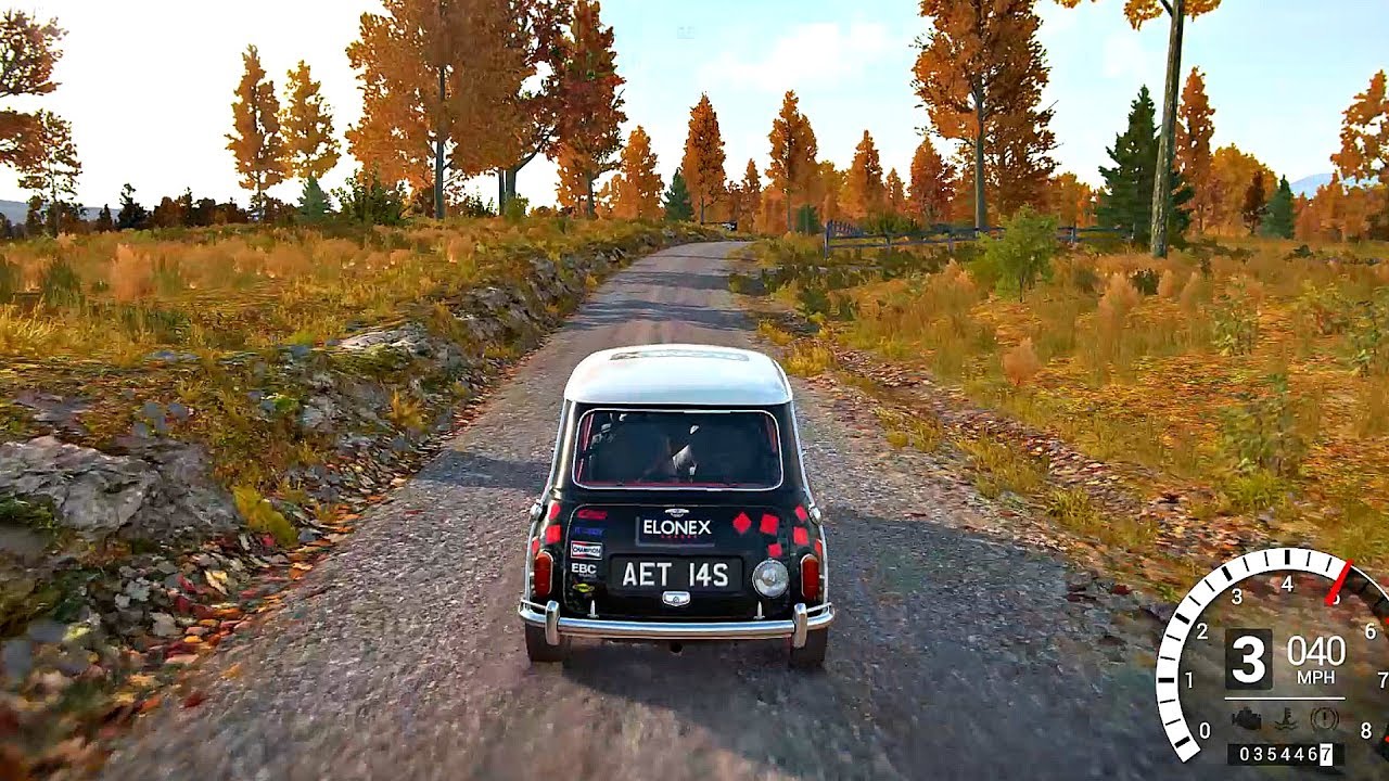 DiRT 4 - Career Mode Gameplay - Historic Rally (Mini Cooper S) - YouTube