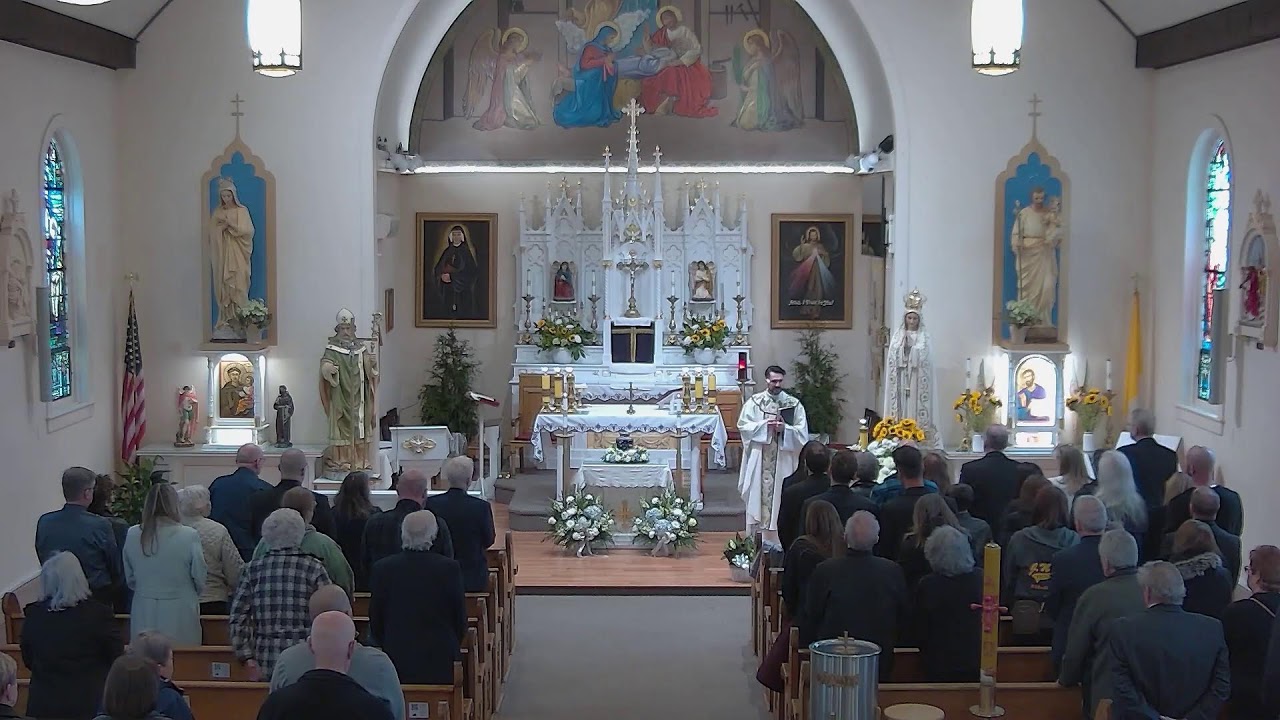 Funeral Mass for John J. Priestner, Tuesday, March 4, 2025 - YouTube