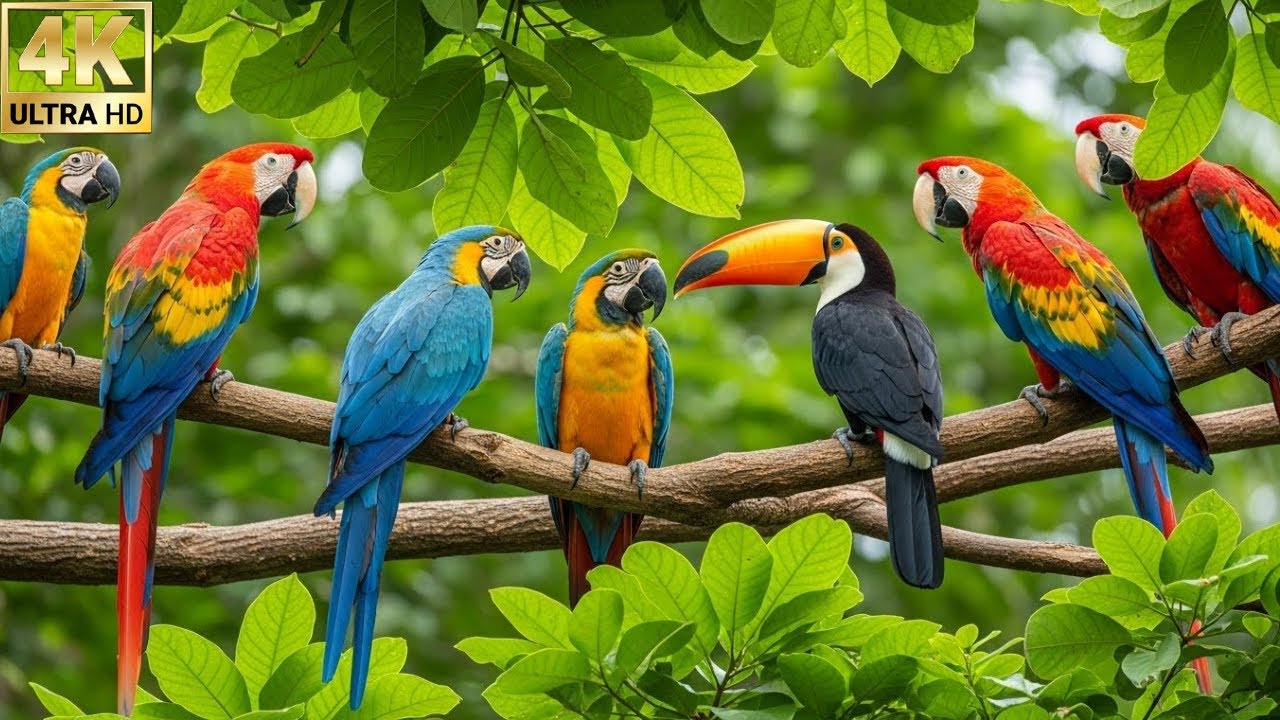 Extraordinary Birds with Unique Features | ASMR Forest Documentary for ...