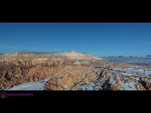 Kızıl Çukur Vadisi Kapadokya / Red Rose Valley Cappadocia / Drone Hava Çekimi