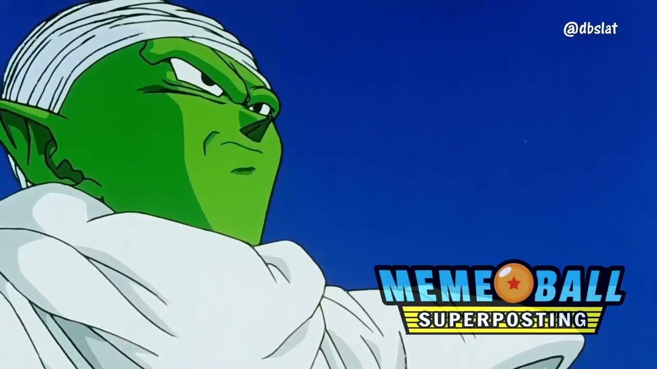 Se Volvió Canon de Golpe!! Voz Oficial de Piccoro (Carlos Segundo) Meme ...