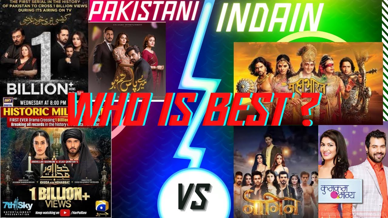 Pakistani Vs Indain Top 10 Darma ?|| Who is best Industry ...