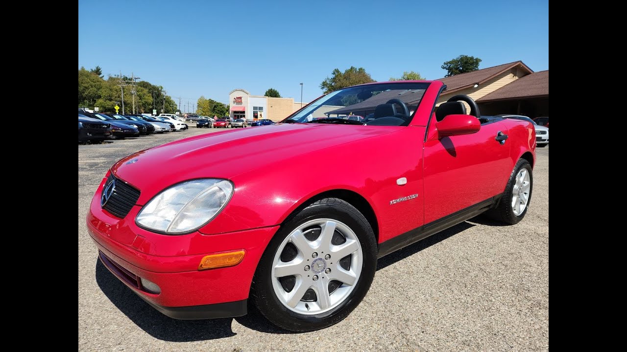 1998 Mercedes-Benz SLK-230 Kompressor Roadster w/only 19K ORIGINAL ...
