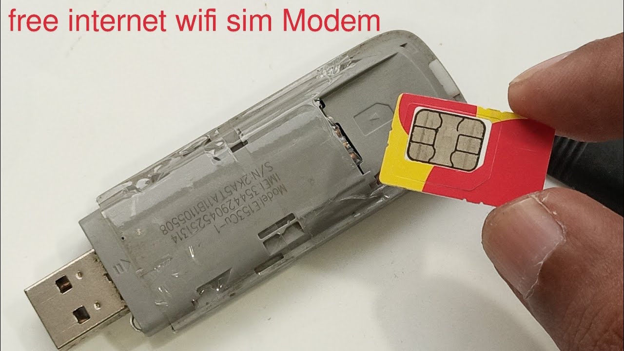 HOW TO GET OLD USB MODEM FREE INTERNET WiFi ANYWHERE LIFETIME - YouTube