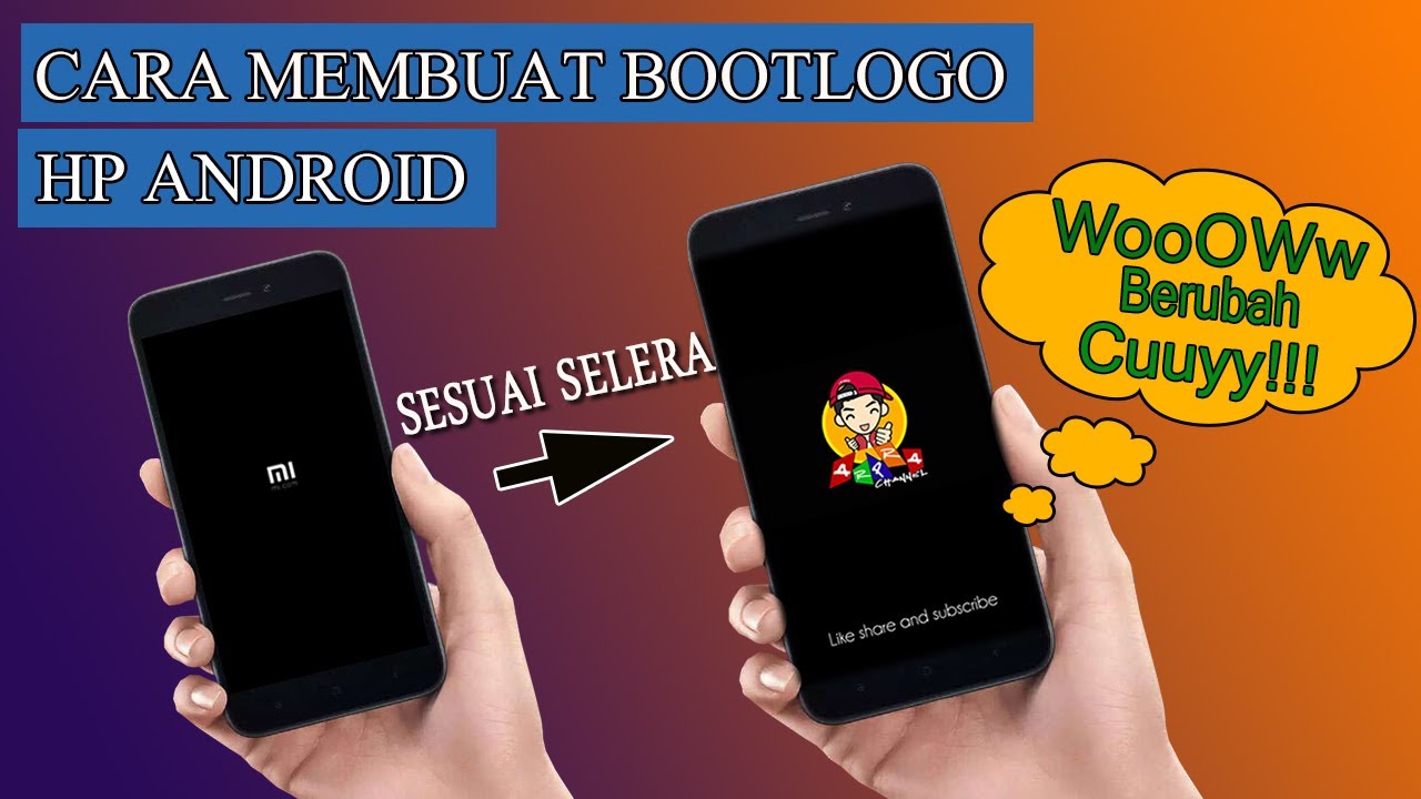 Cara Membuat Boot Logo Android - Youtube