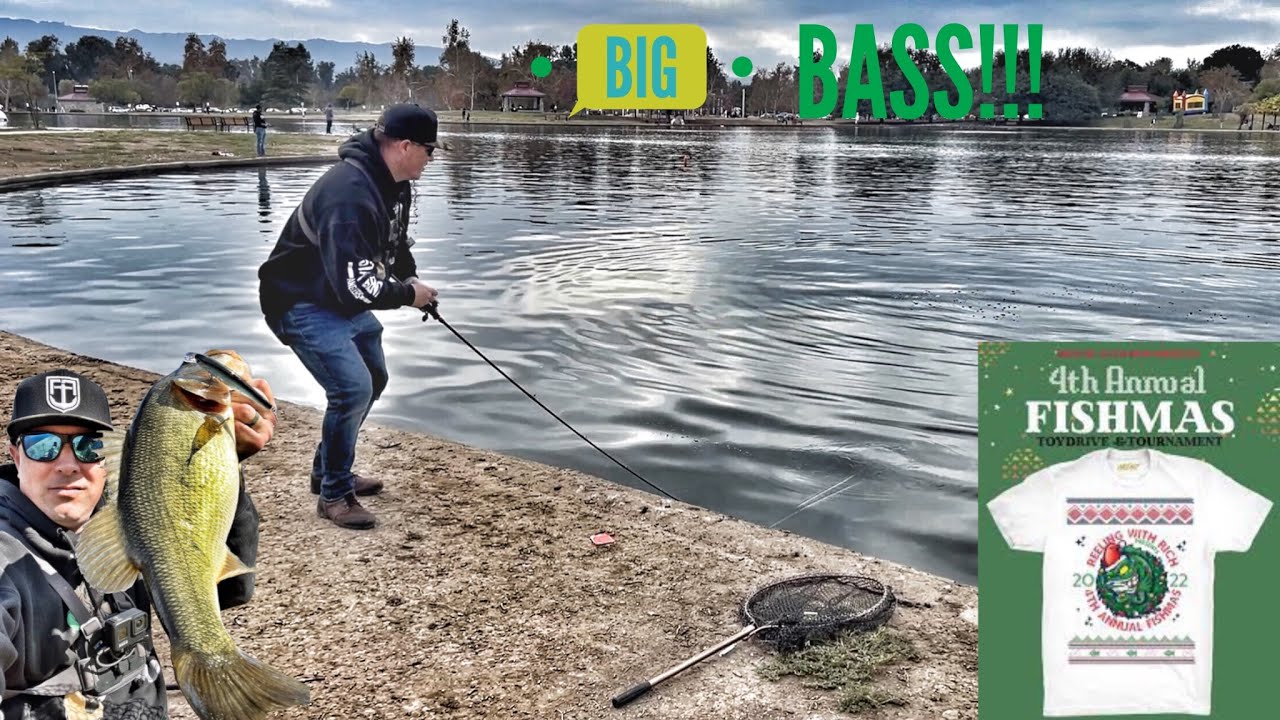 I Won a Fishing Tournament!-Lake Balboa-4th Annual Fishmas Toy Drive ...