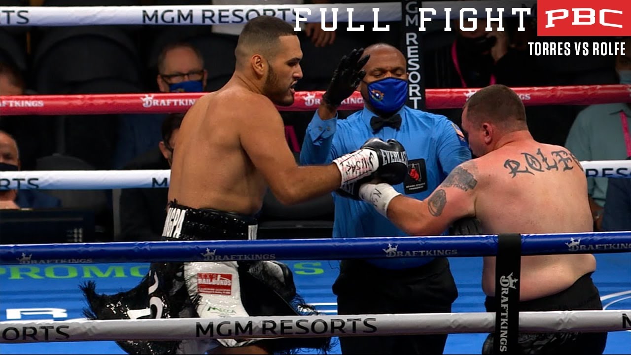 Torres vs Rolfe FULL FIGHT: August 21, 2021 | PBC on FOX PPV - YouTube