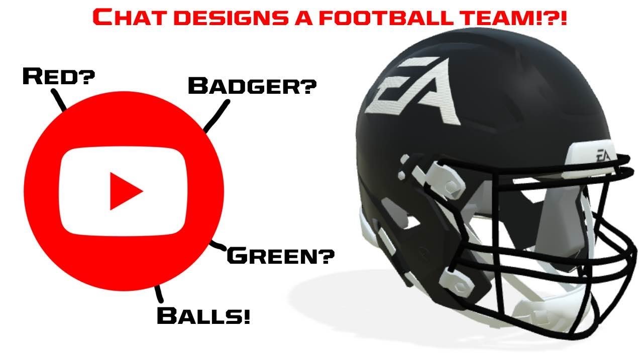 Youtube chat designs a football team! - YouTube