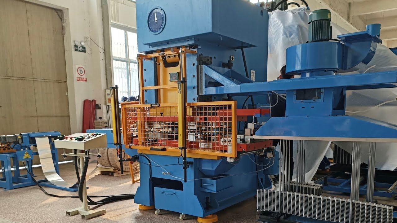 JAK star collar fin press lines, fin press machine, fin die, fin press ...