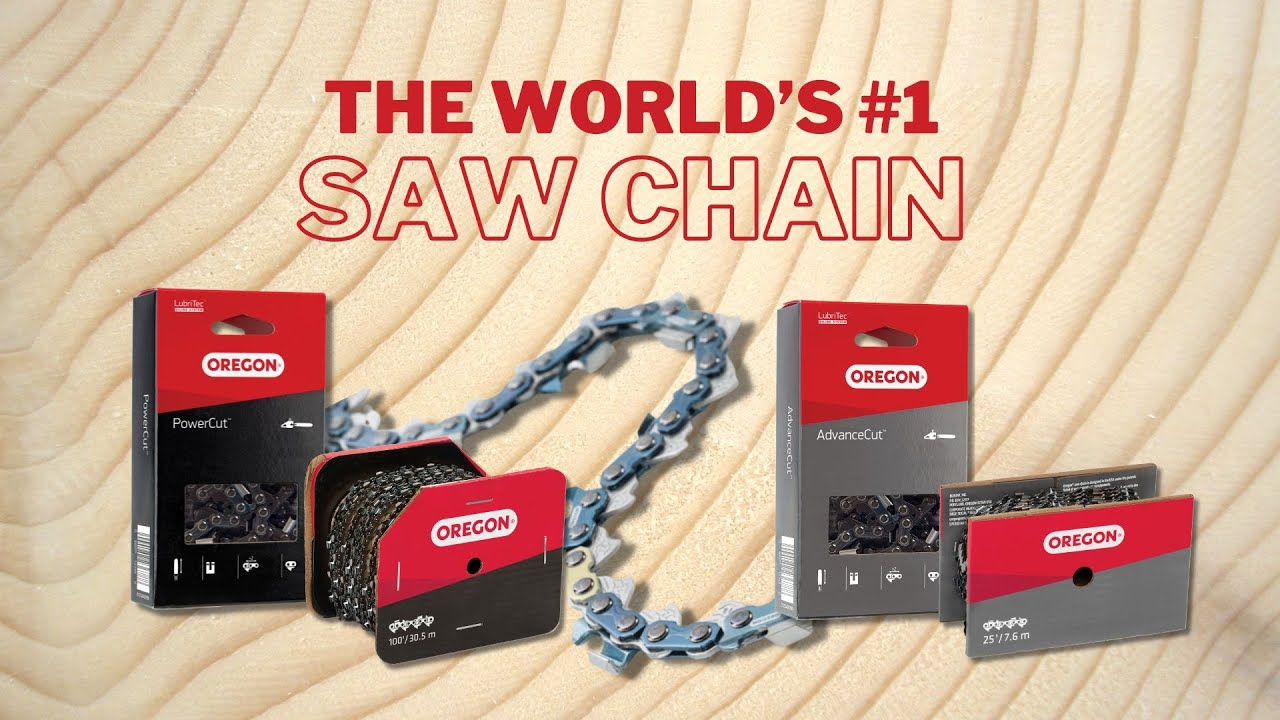 Oregon Chainsaw Chain Ad - The World's #1 Saw Chain - YouTube
