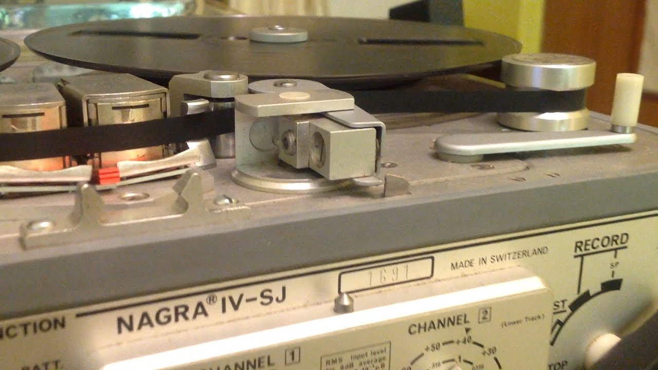 Nagra IV-SJ Best Reel-to-Reel Recorder in Great Condition SN:1691 - YouTube