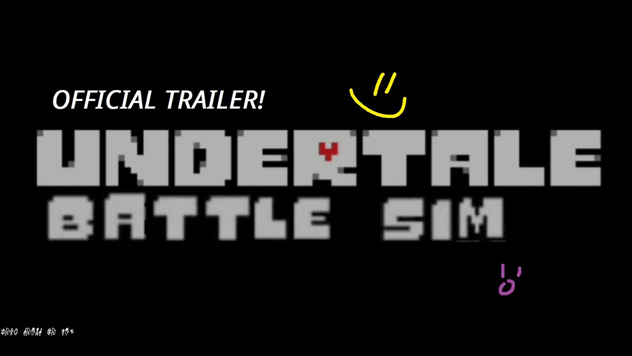 Undertale Battle Simulator (official trailer) - YouTube