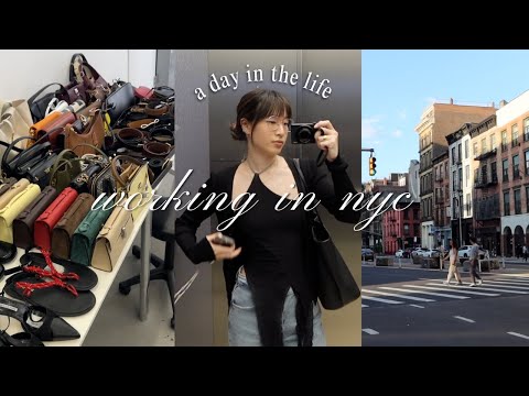 what I actually do working for a fashion magazine I NYC vlog