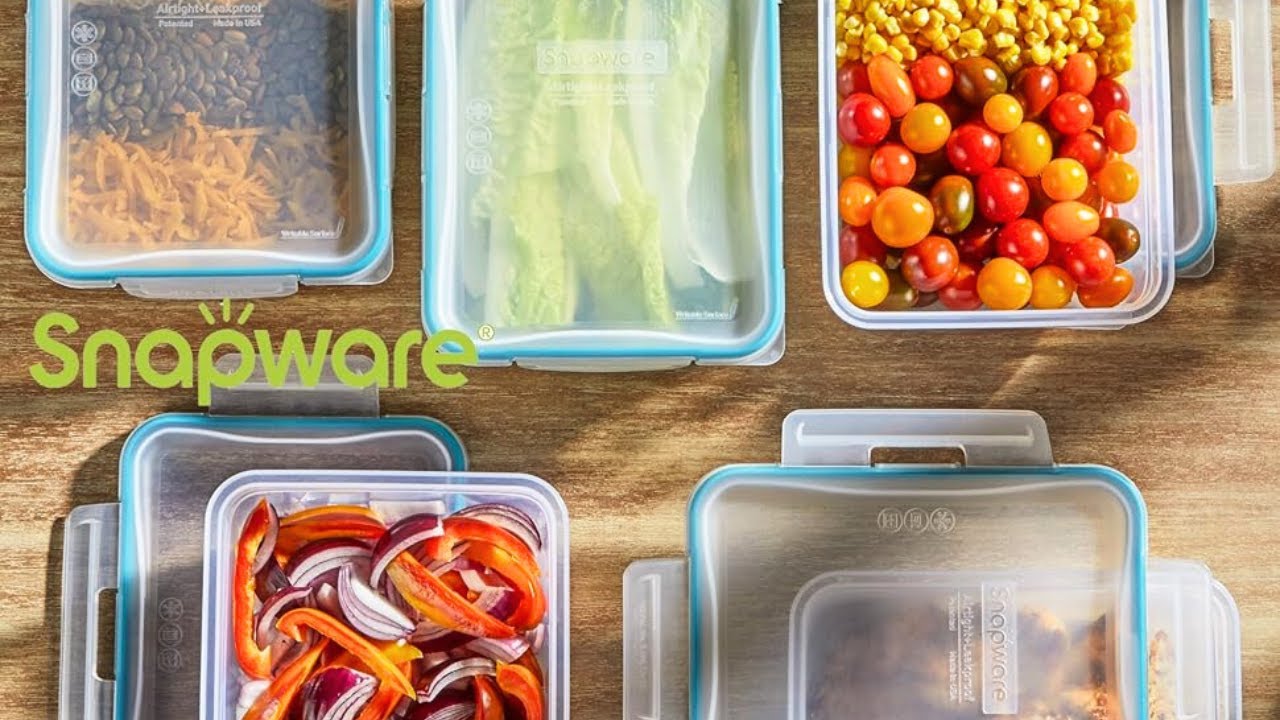 Snapware Total Solution Glass Food Storage Containers Set Review - YouTube