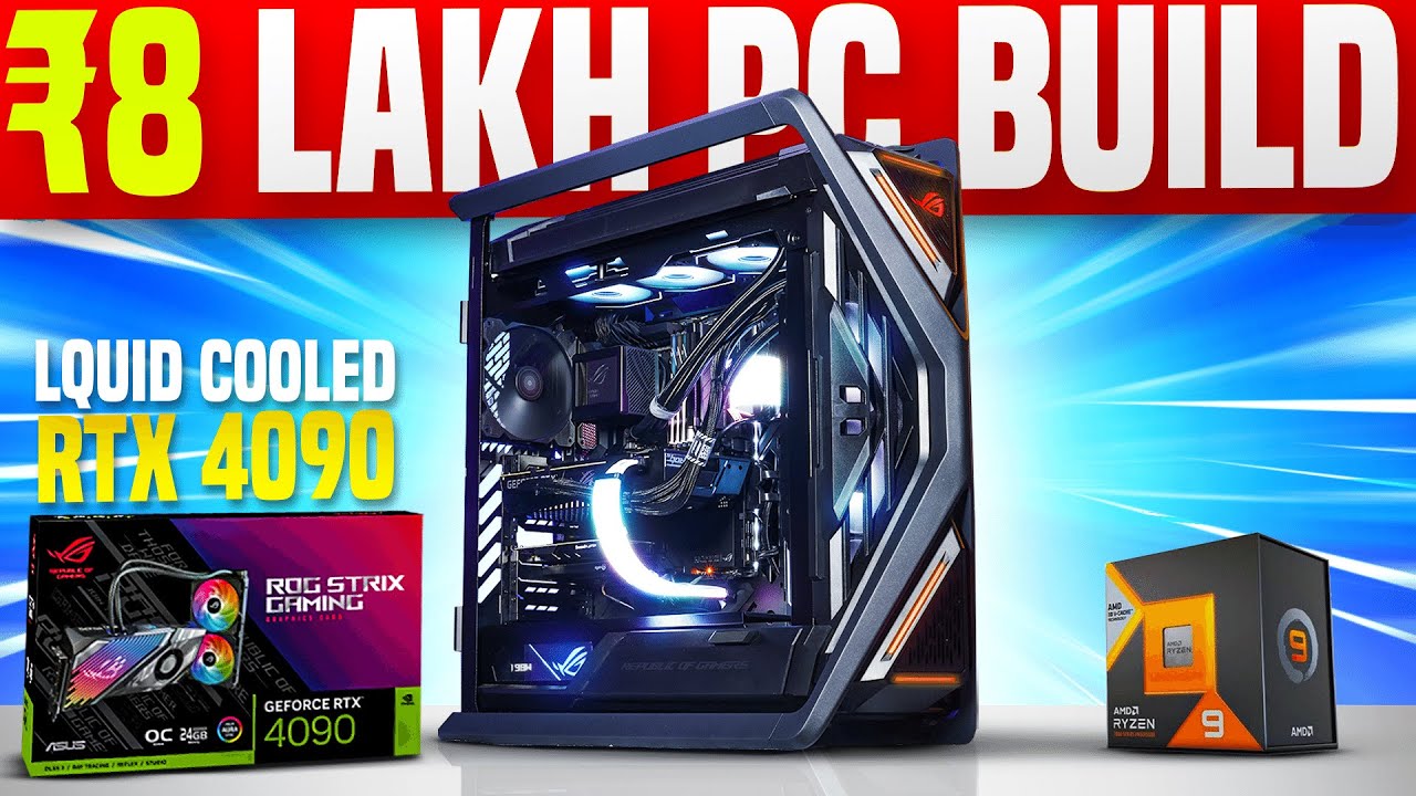 ULTIMATE ALL ROG PC BUILD!! Rs 8 Lakh Gaming PC Build | Clarion ...