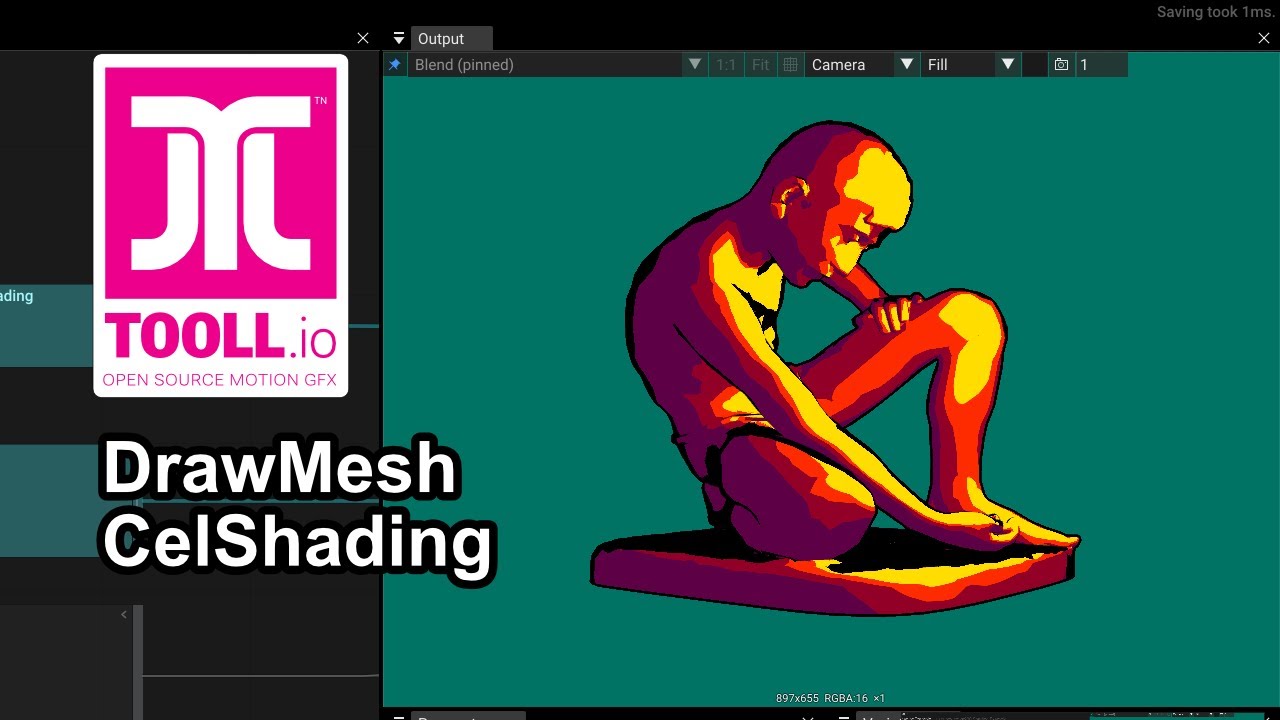 Cel shading for Tooll3 - YouTube